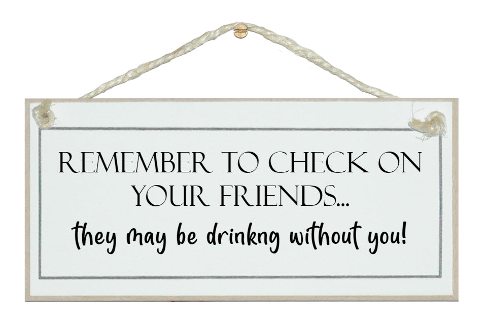 Check on your friends... – Crafty Clara
