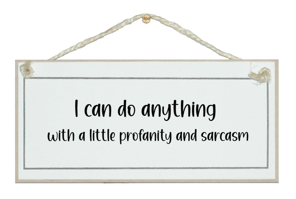 I can do anything... – Crafty Clara