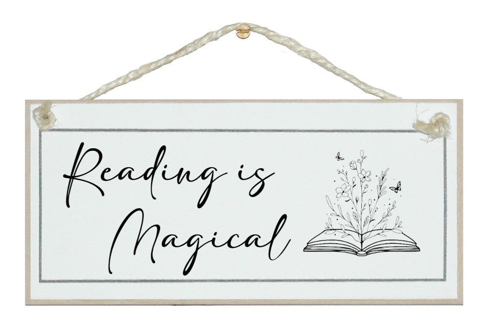 Reading is magical – Crafty Clara