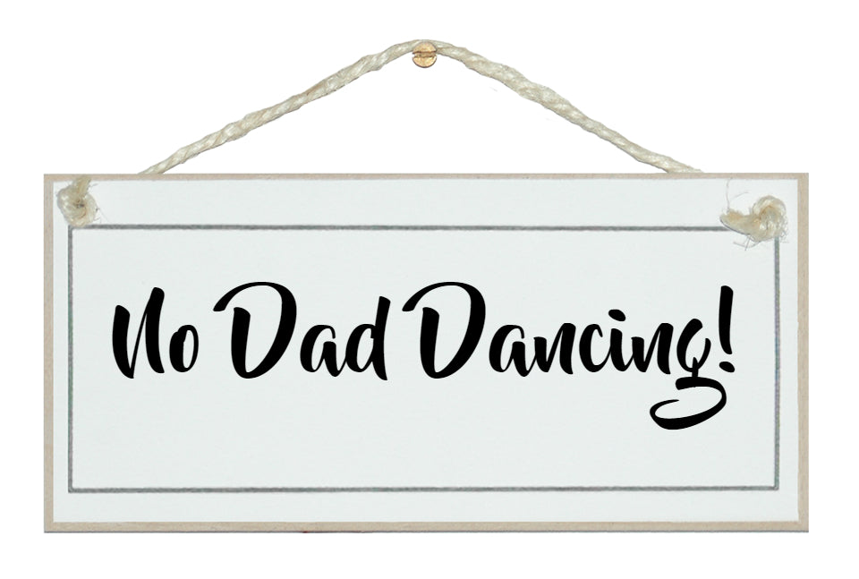 No Dad Dancing – Crafty Clara