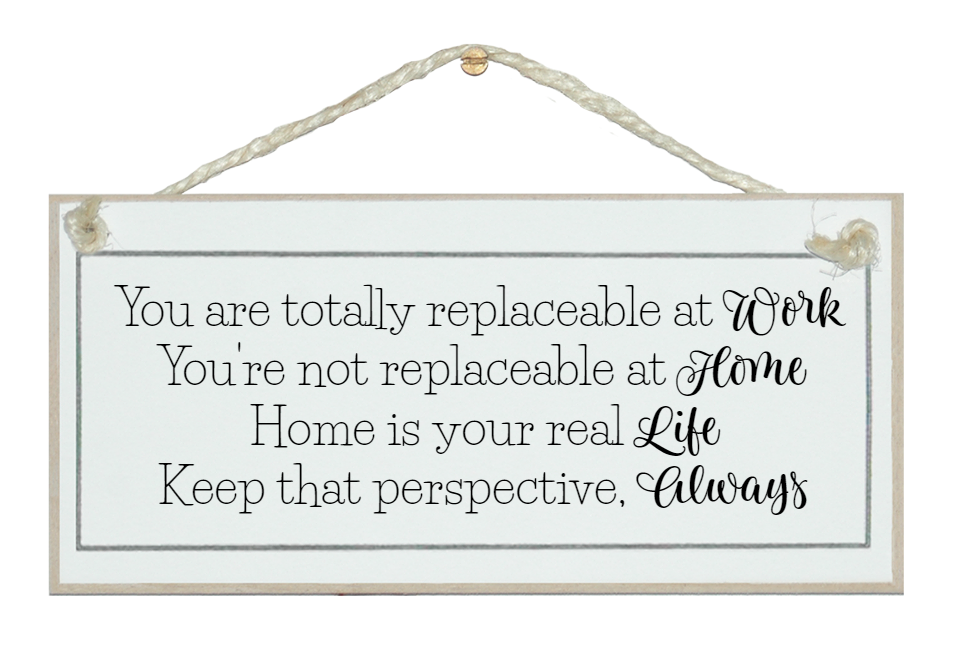 ...home is your real life. Sign – Crafty Clara